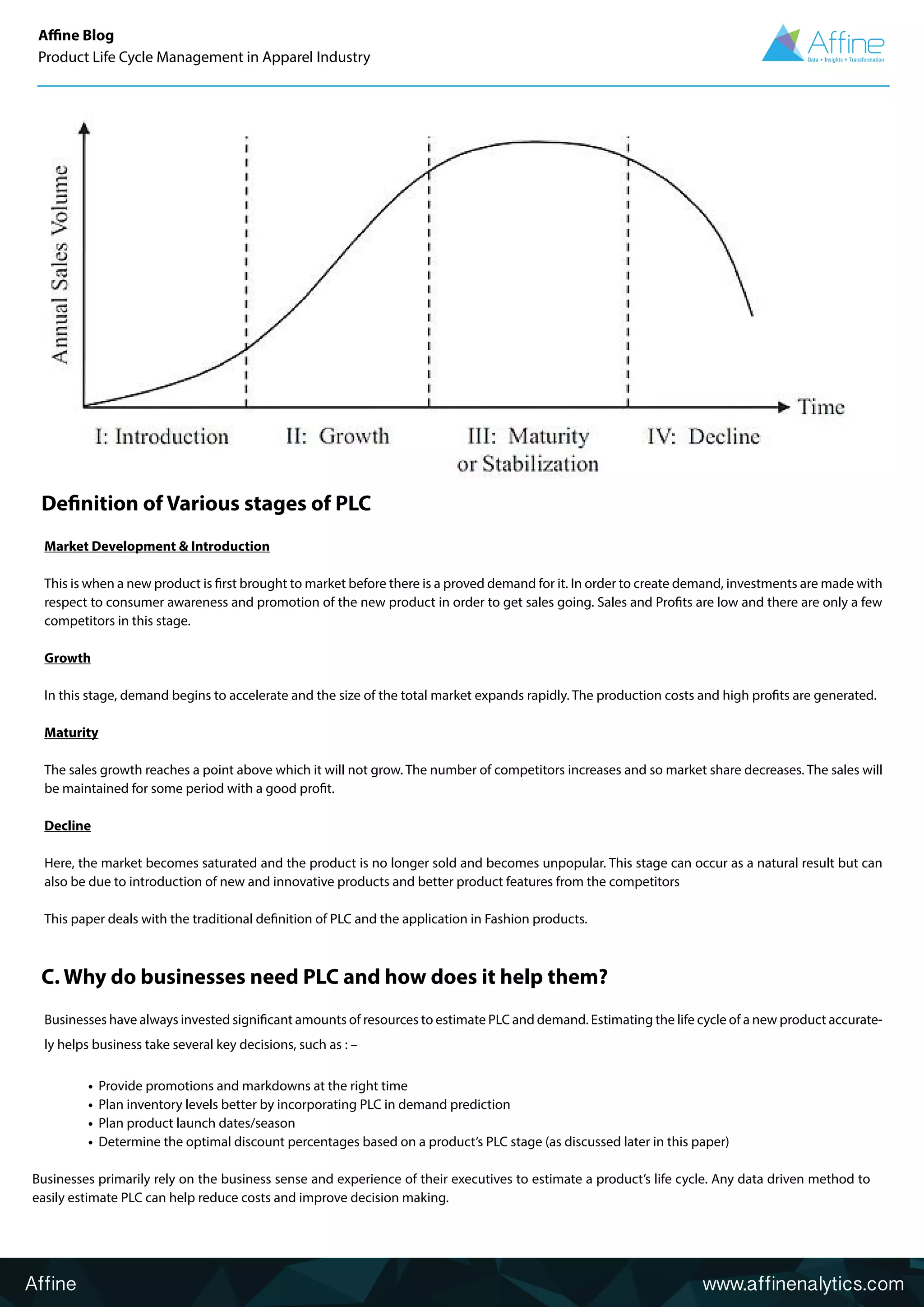 Product Lifecycle Management in Apparel industry | PDF