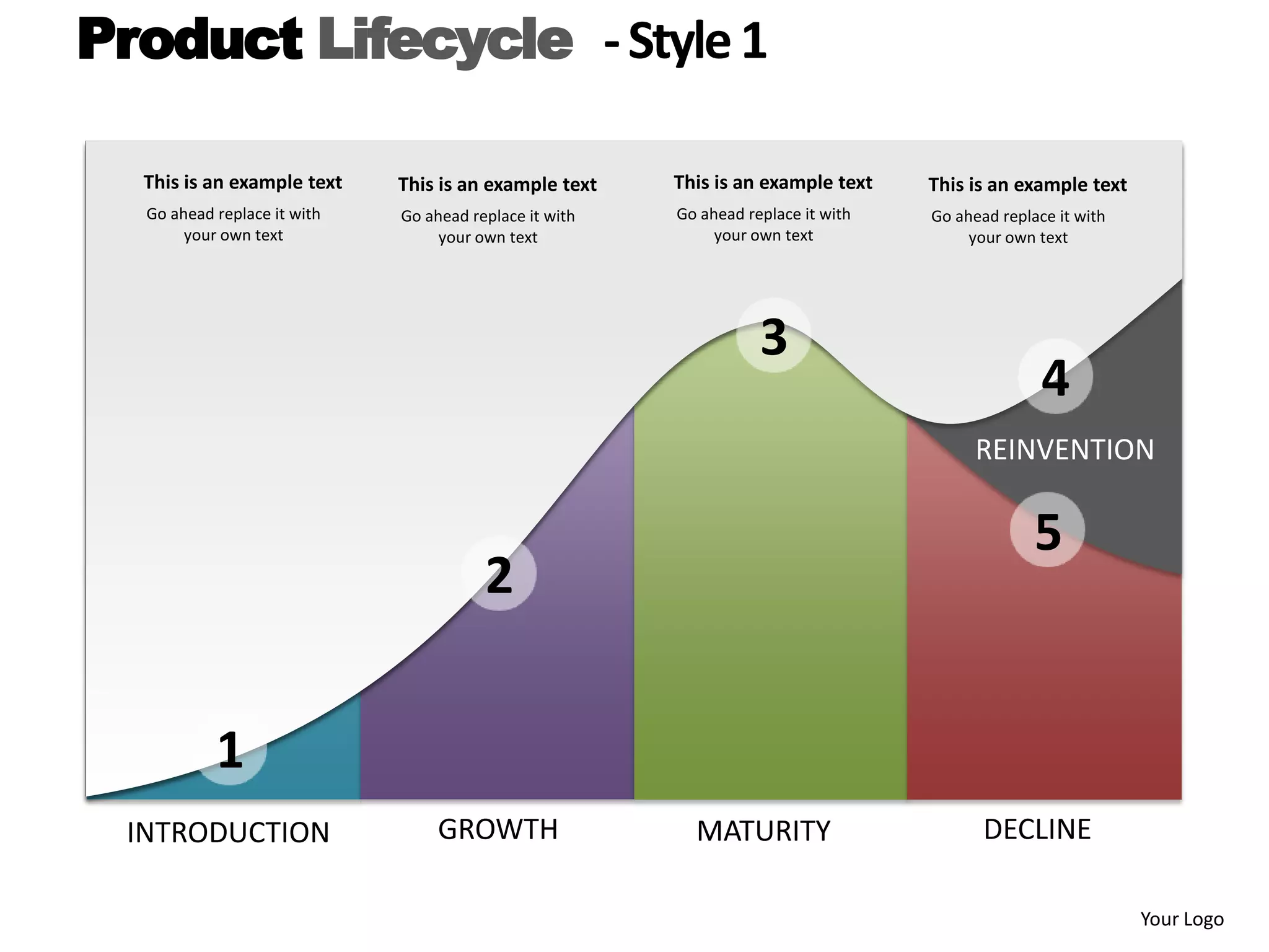 Product lifecycle maturity plm steps style 1 powerpoint presentation ...