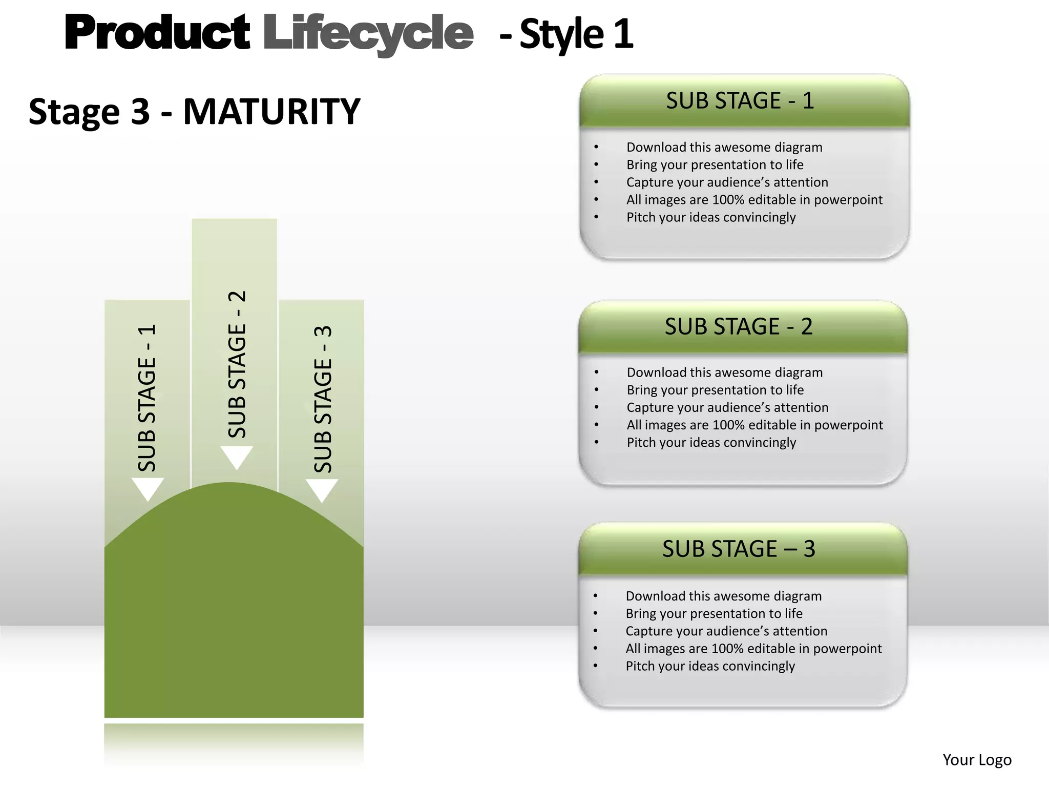 Product lifecycle maturity plm steps style 1 powerpoint presentation ...
