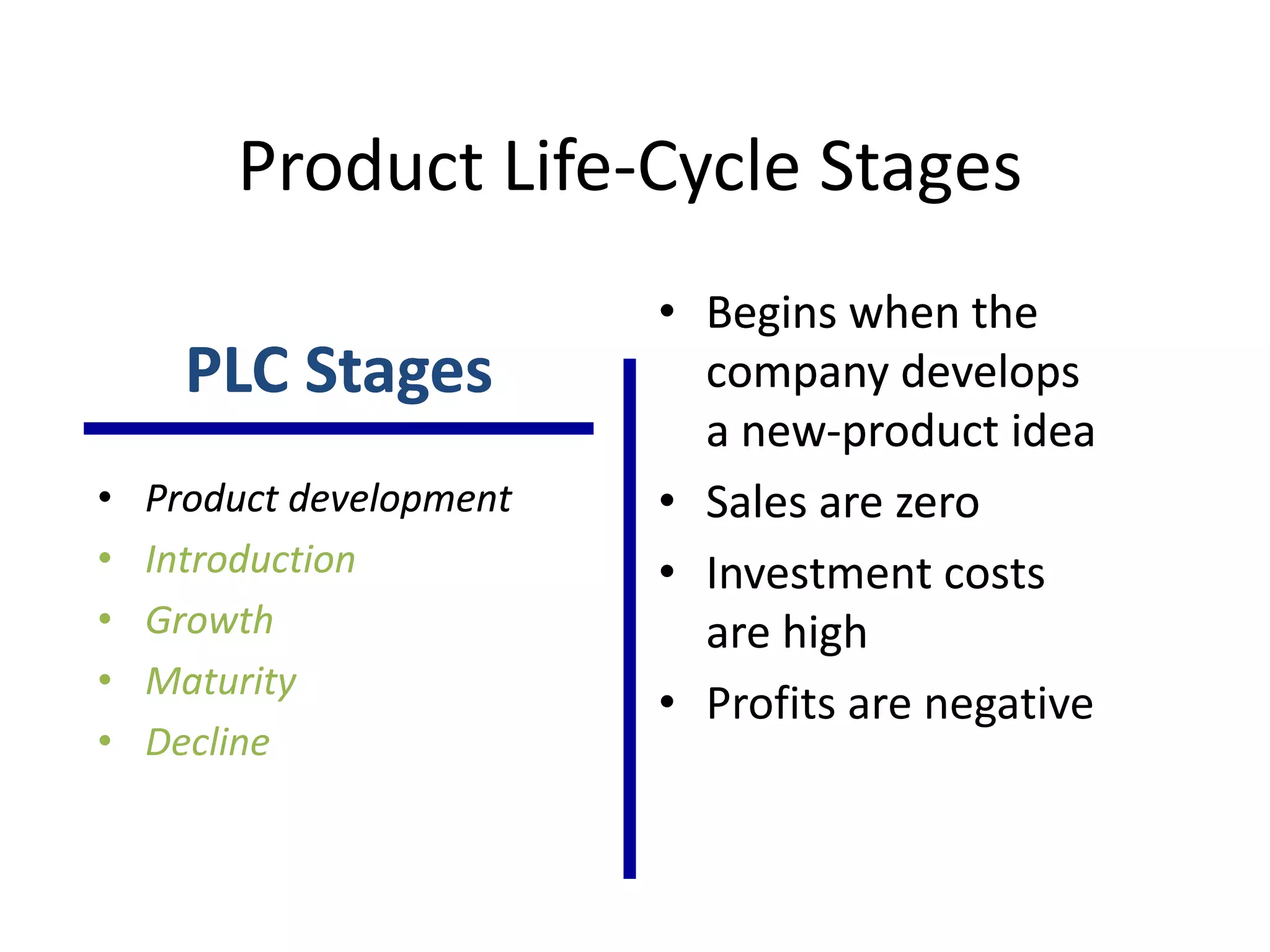 Product life cycle & new product development | PPT