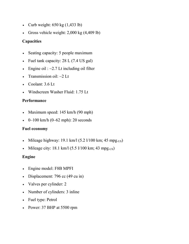 Product life cycle of maruti 800 | PDF