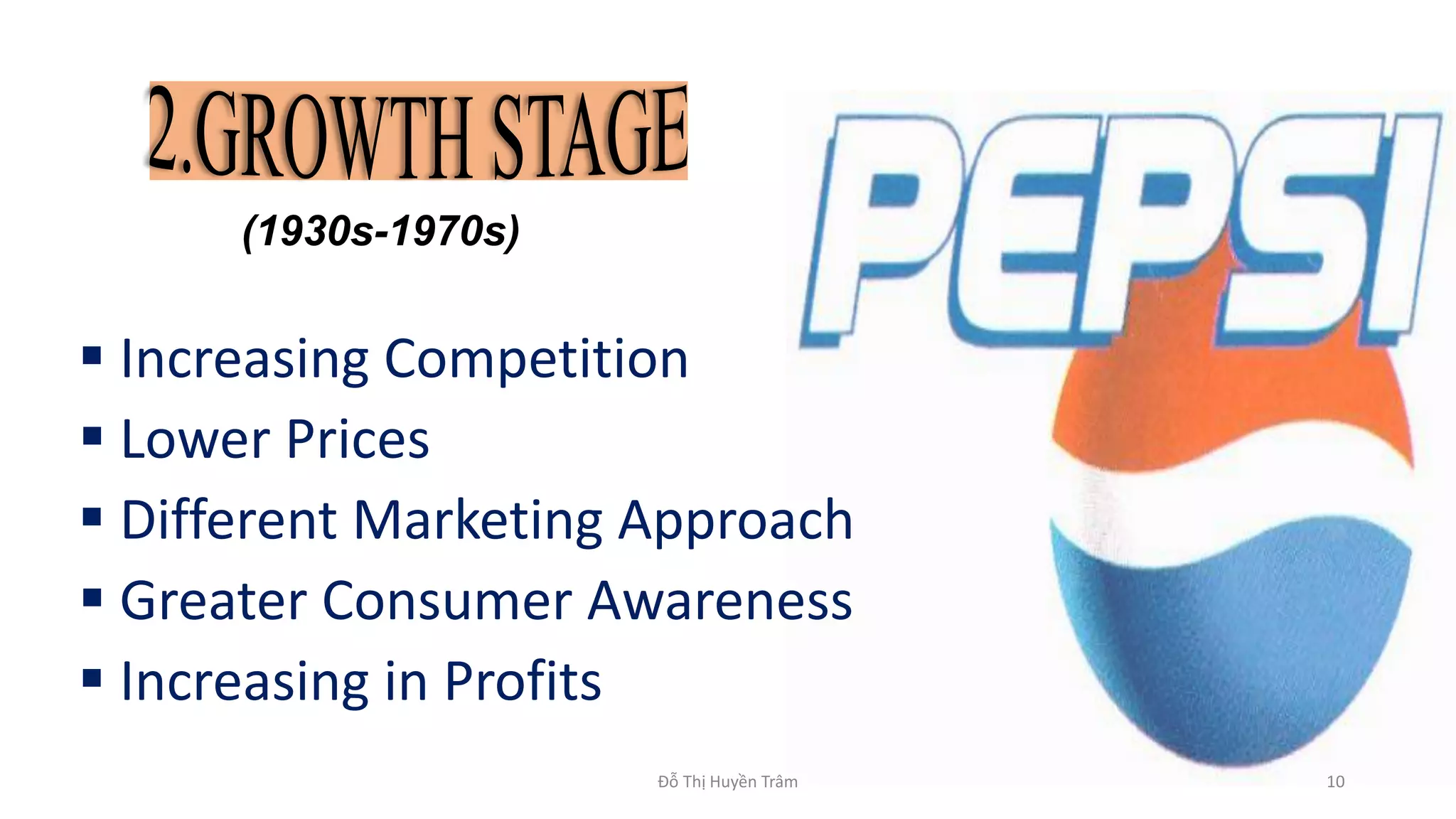 The product life cycle of Pepsi | PDF