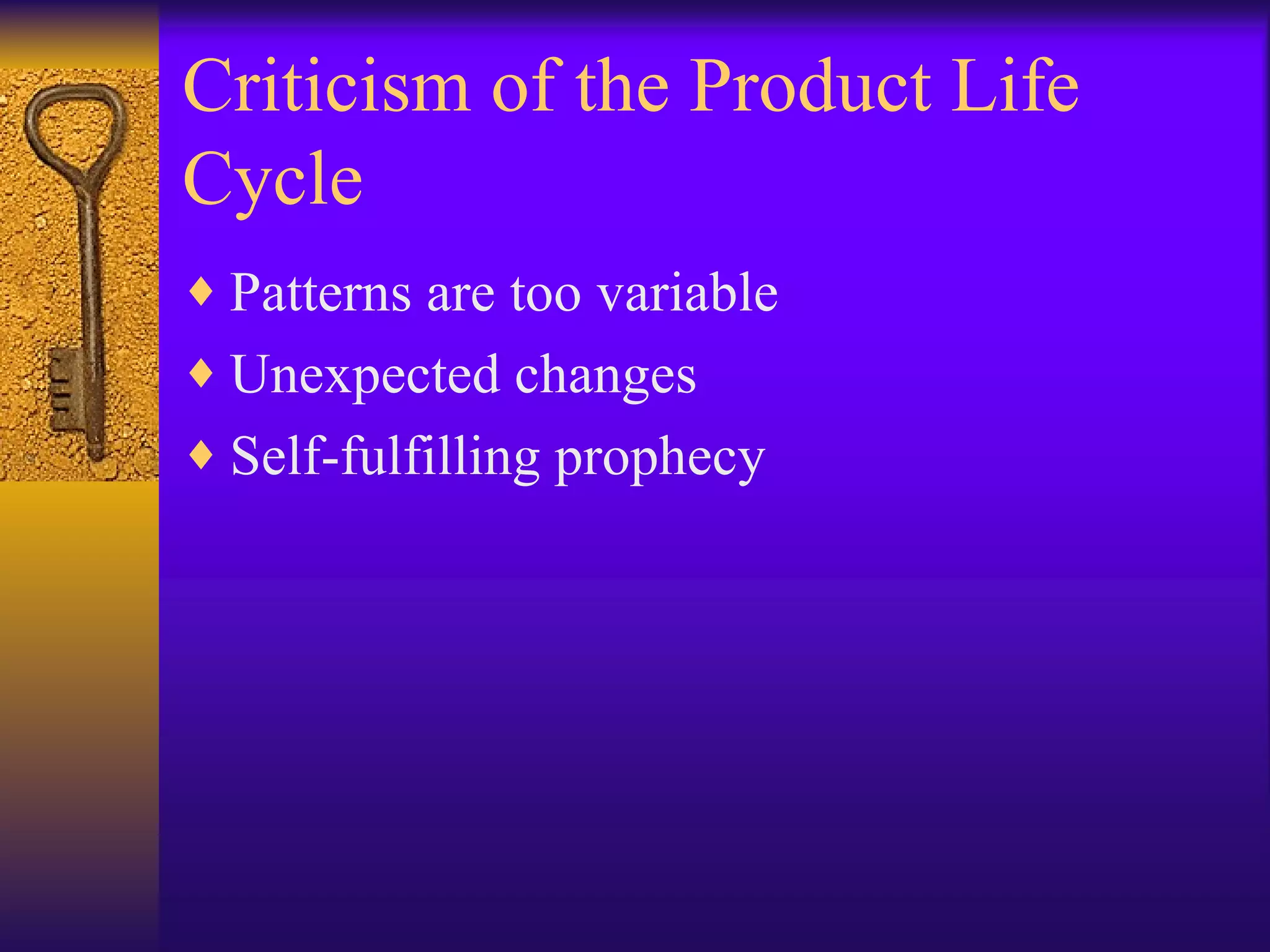Product life cycles | PPT