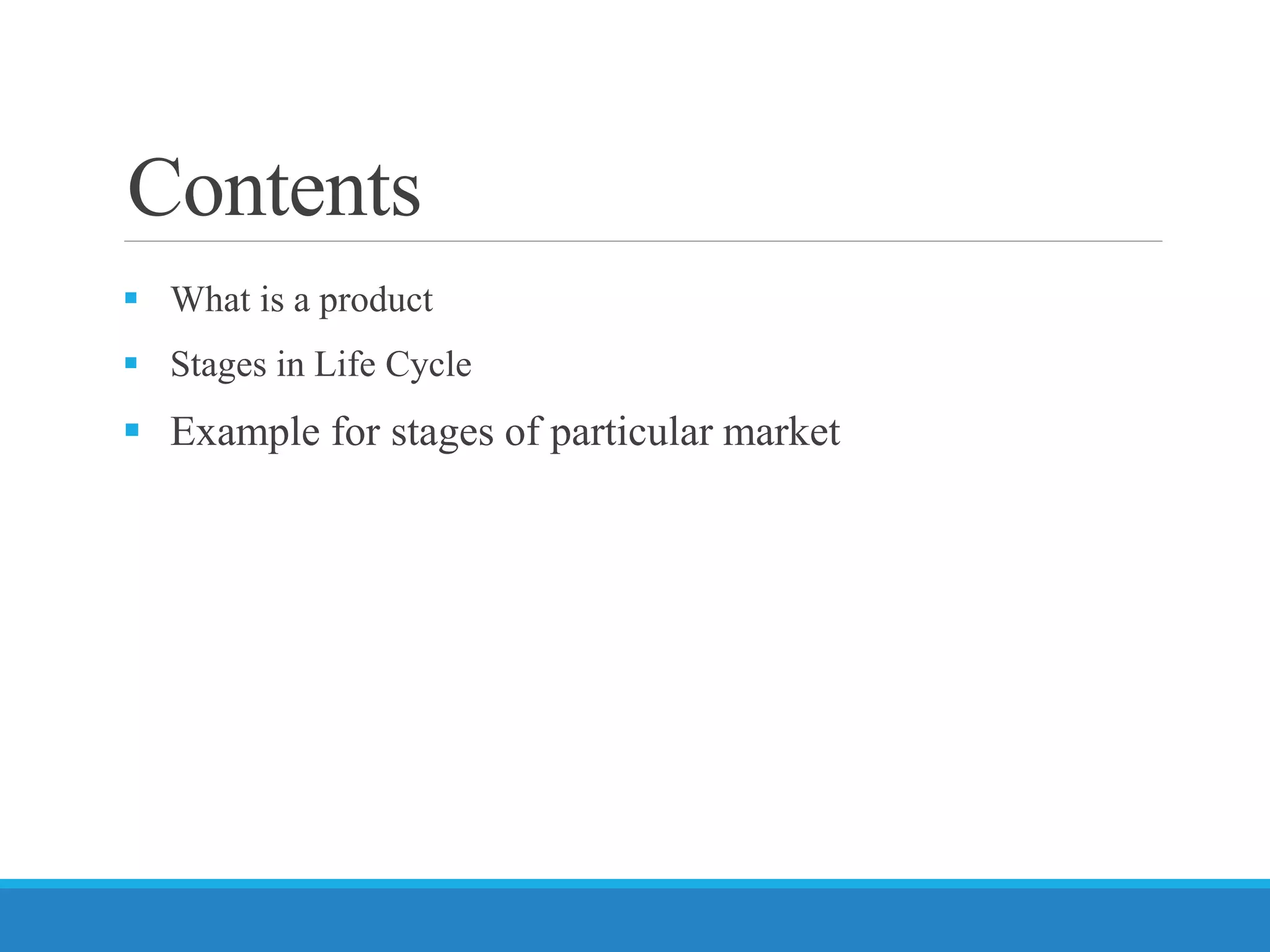 Product life cycle with example | PPTX