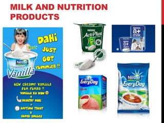 Product line of nestle | PPTX