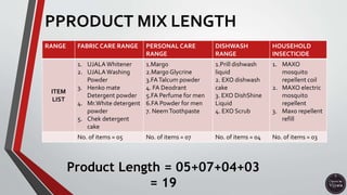 Product Line and Product Mix decisions | PPTX