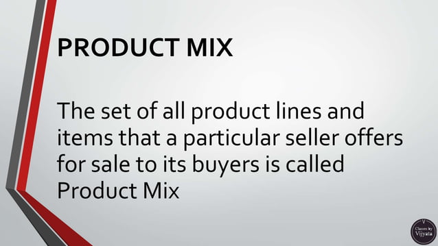 Product Line and Product Mix decisions | PPTX
