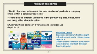 Product line and product mix of p&g | PPTX