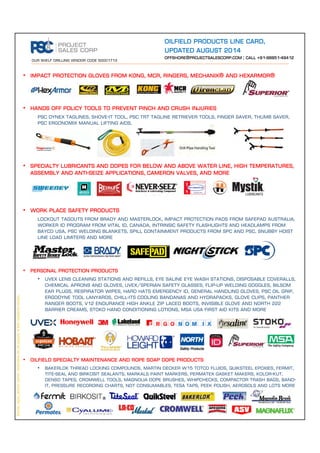 Product Line Card 2014 | PDF