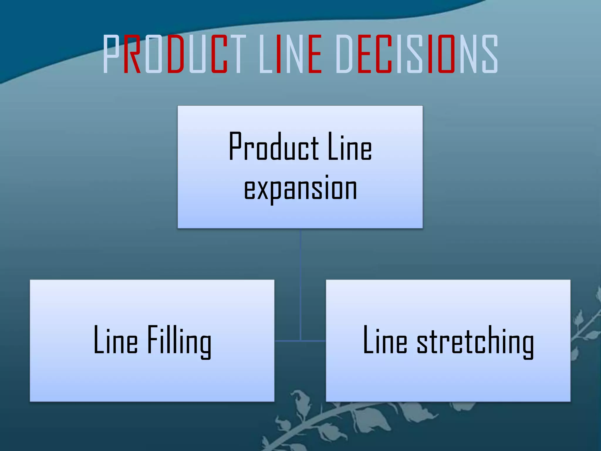 Product line decisions | PPTX | Physics | Science