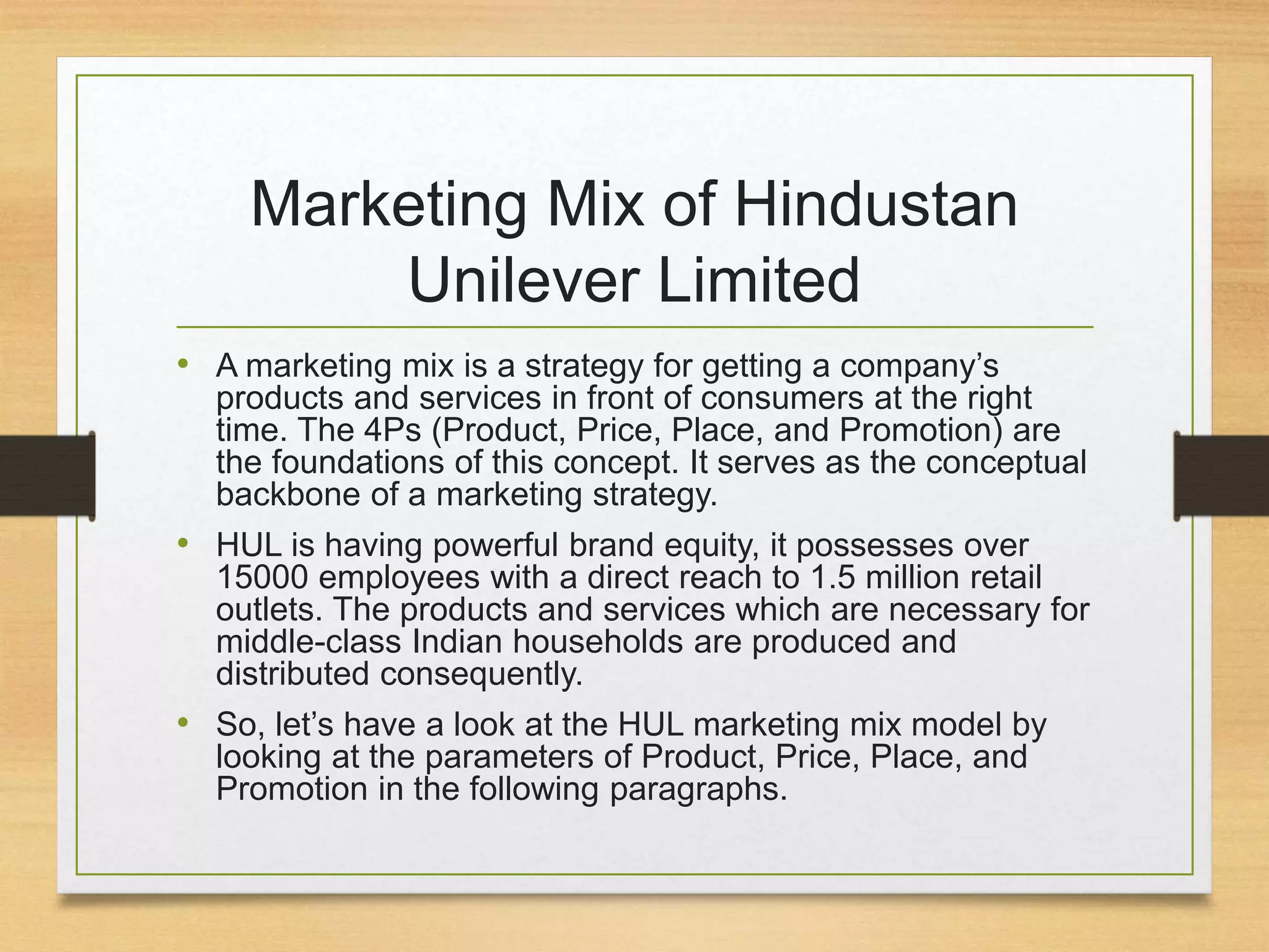Product Line of HUL.pptx