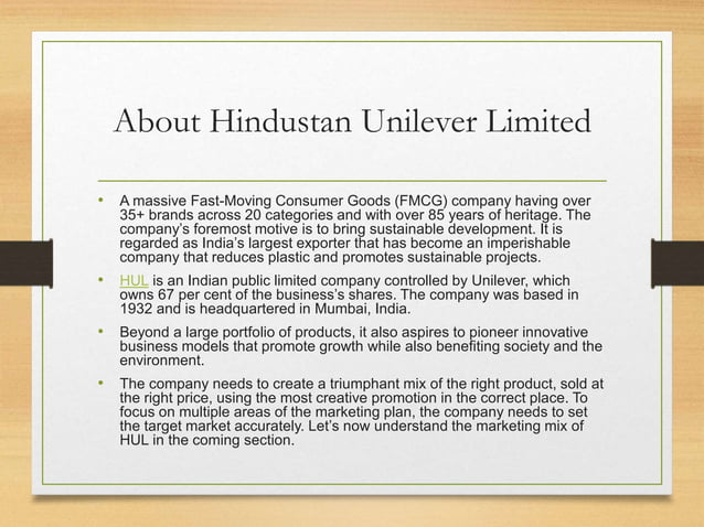 Product Line of HUL.pptx