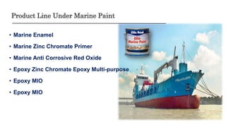 Product line of elite paint & Chemical Industries Ltd. | PPT