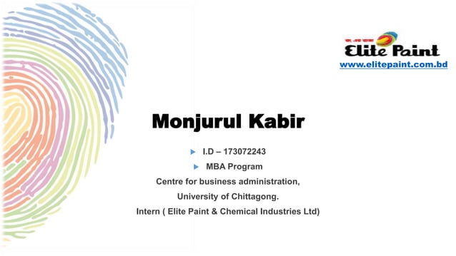 Product line of elite paint & Chemical Industries Ltd. | PPT