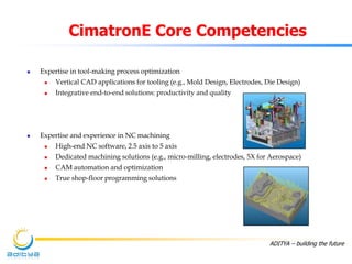 CimatronE Solutions | PPTX | Technology & Computing