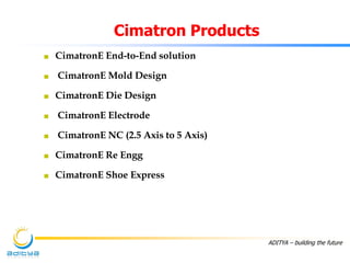 CimatronE Solutions | PPTX | Technology & Computing