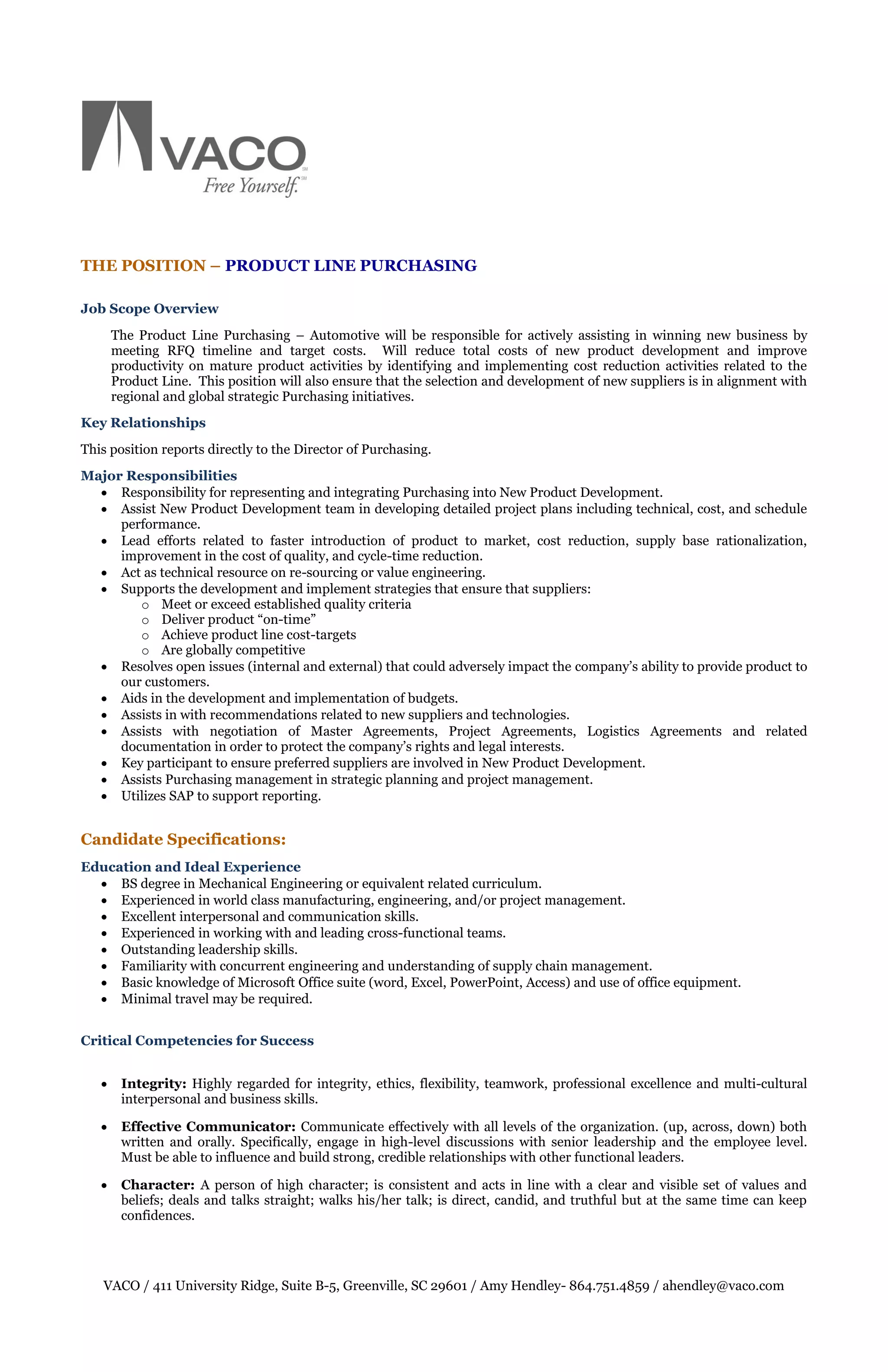 Product Line Purchasing | PDF | Business Administration | Business