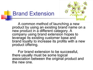 Product line stretching | PPT