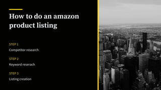 Product listing presentation | PDF