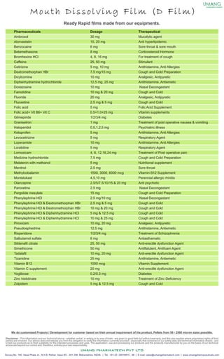 Product list pharma 2014 | PDF