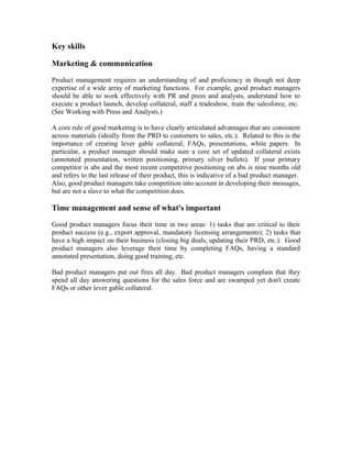 Product management | DOC