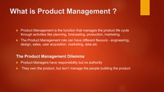 Product management, levels of products & classification of product. | PPTX