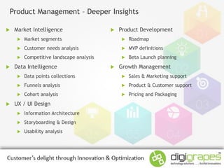 Product management a bird's eye view | PPT