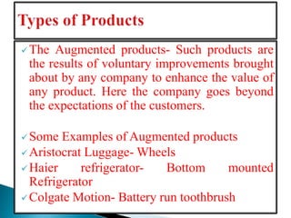 Product Management- Products, Classification of Products,.pptx