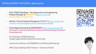 Product management 101 / Dimas Satrio | PPT
