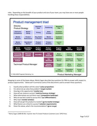 Product Management 101: Techniques for Success | PDF