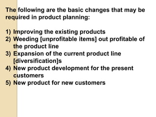 Product management and product life cycle | PPTX