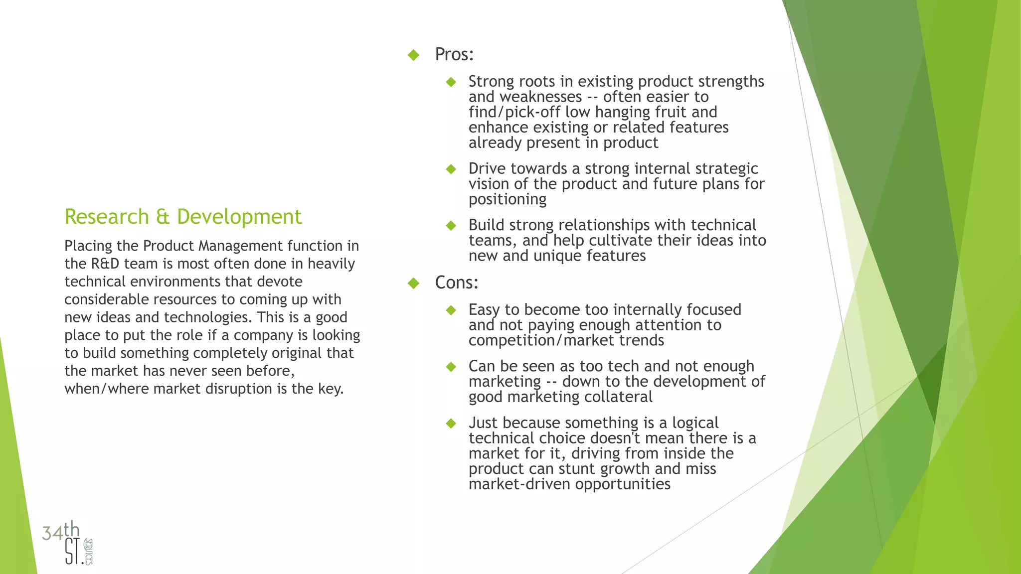 Where to Place the Product Manager within an Organization | PPTX