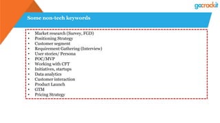 Product Management Resume session | PPTX