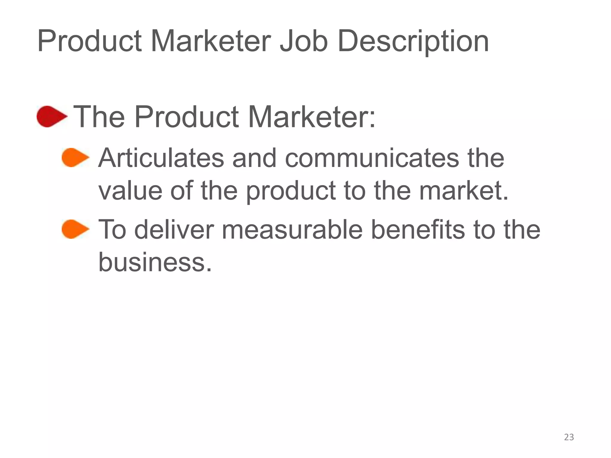Product Management Roles - Briefly Explained | PPTX