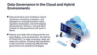 Driving Responsible Innovation: How to Navigate AI Governance & Data Privacy | PPT