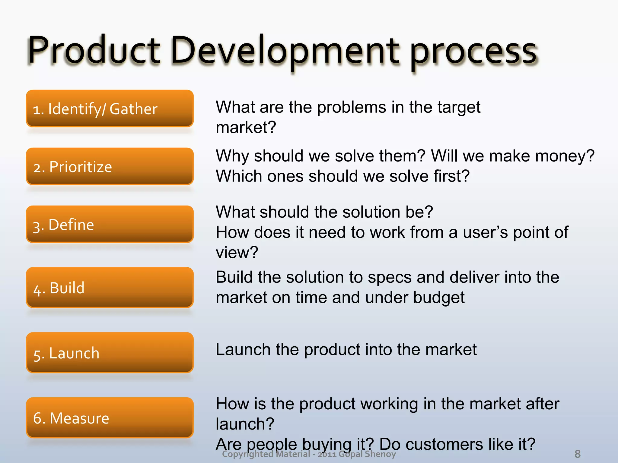 Product management vs project management | PPTX