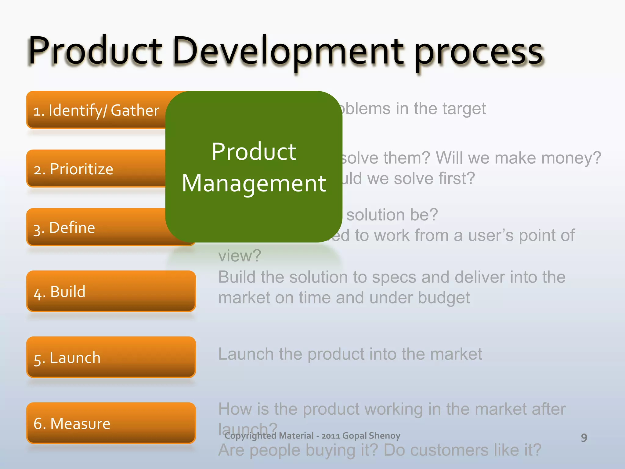 Product management vs project management | PPTX