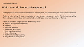 Product manager | PPTX