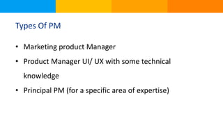 Product Management and It's Challenge | PPT
