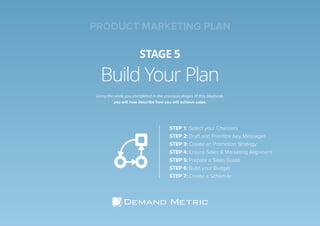 Product Marketing Plan Playbook | PDF