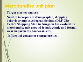 Product and Merchandise management | PPT