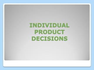Product mix | PPT