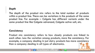 Product mix | PDF