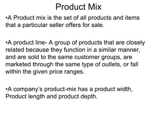 Product Mix.ppt | Automotive Industry | Industries