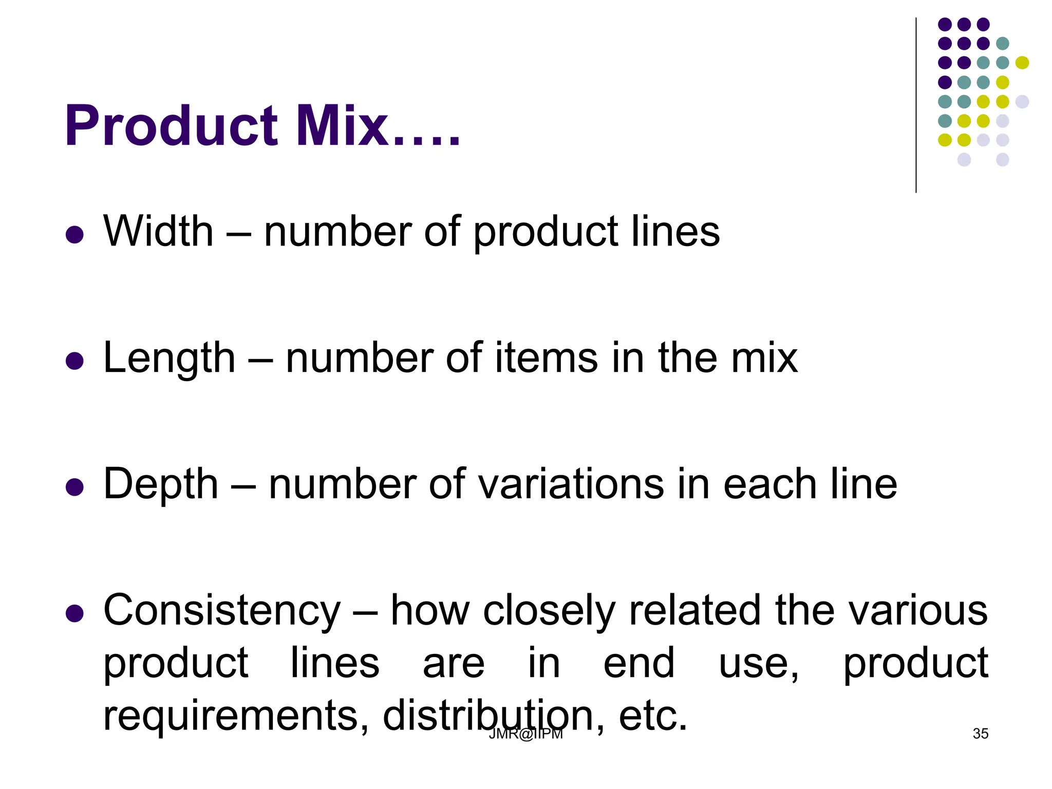Product Mix , marketing mix product life cycle | PPTX