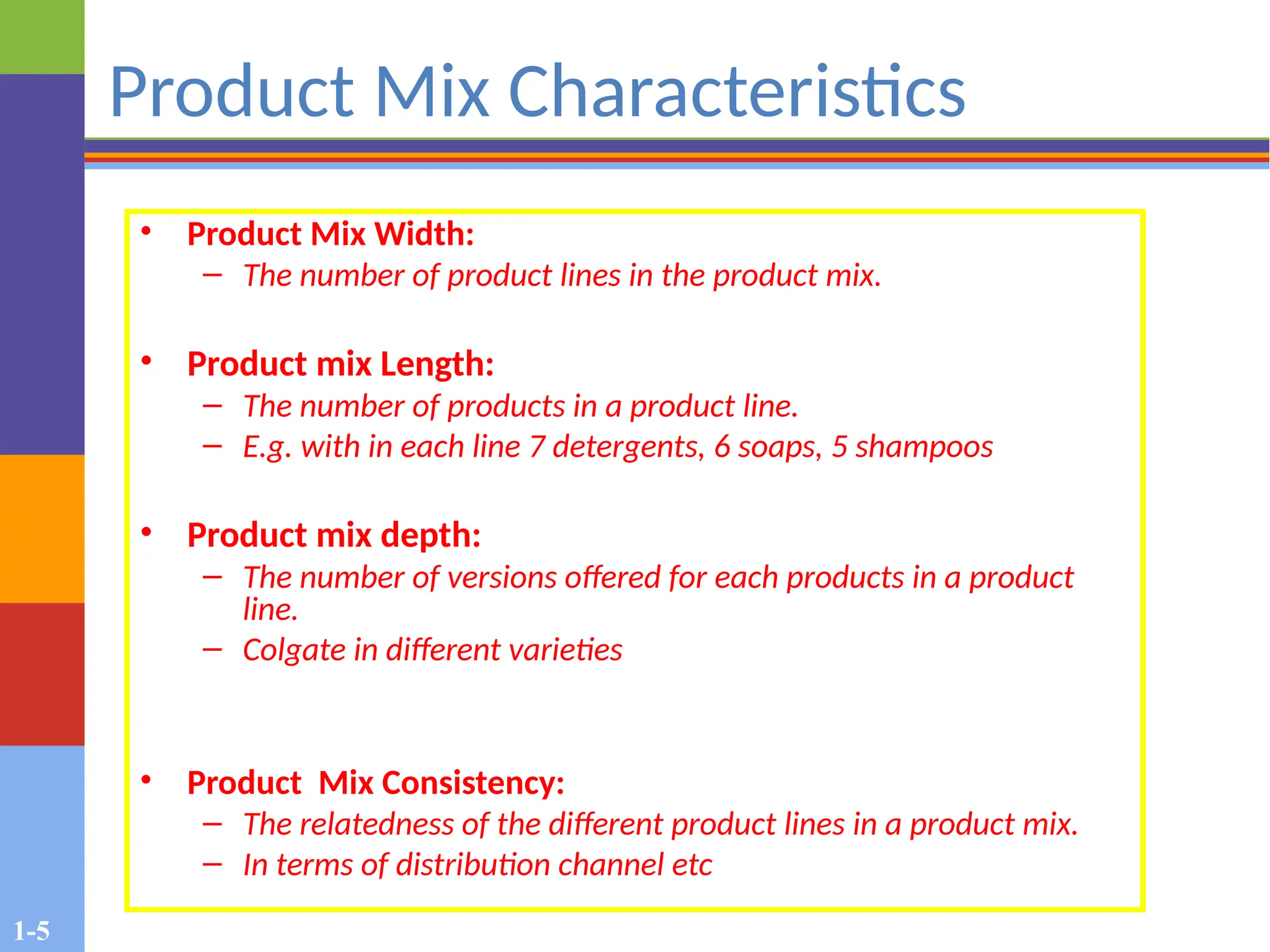 product Mix and Line presentation marketing | PPT | Business | Business ...
