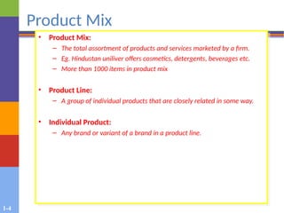 product Mix and Line presentation marketing | PPT | Business | Business ...