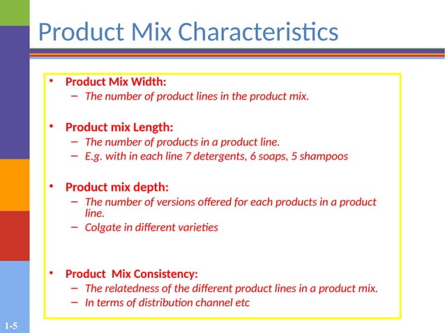 product Mix and Line presentation marketing | PPT | Business | Business ...
