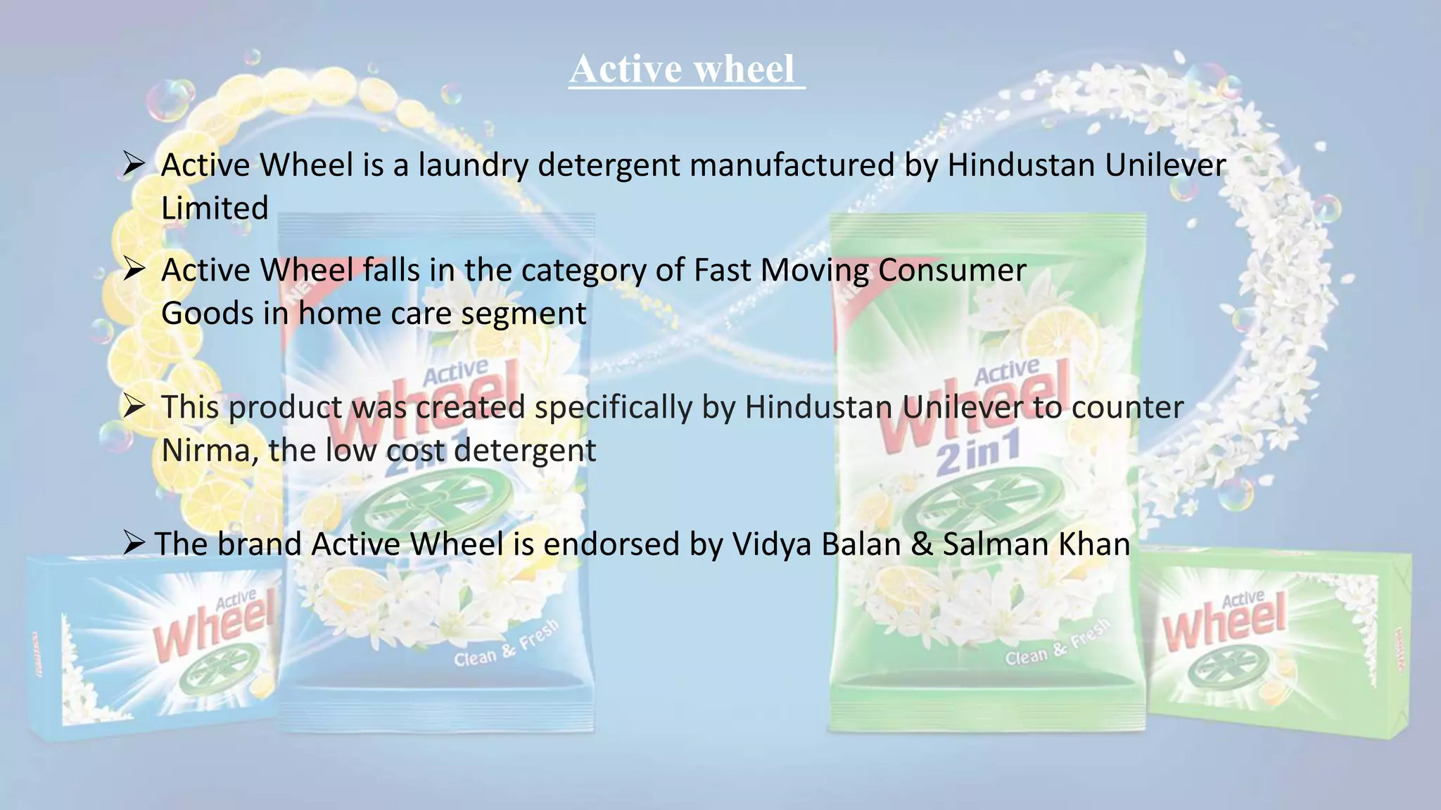 Product mix of active wheel | PPTX