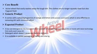 Product mix of active wheel | PPTX